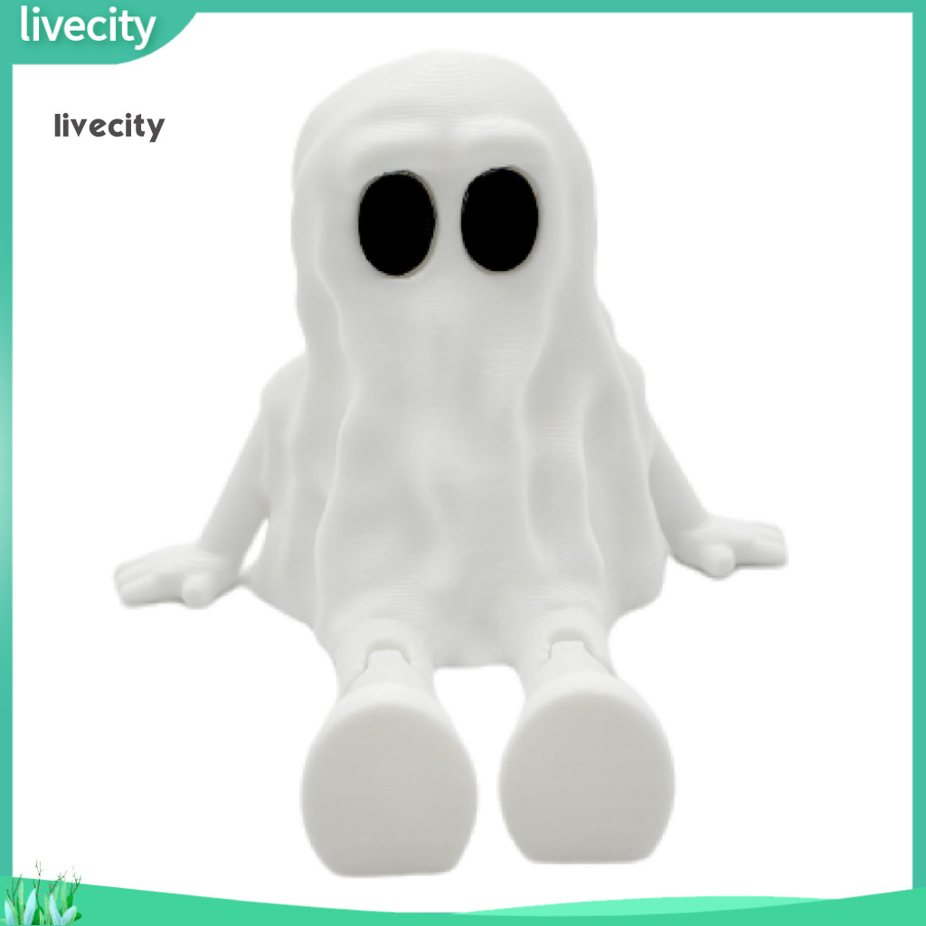 livecity| Articulated Legs Ghost Figurine Desktop Ghost Ornament 3d ...