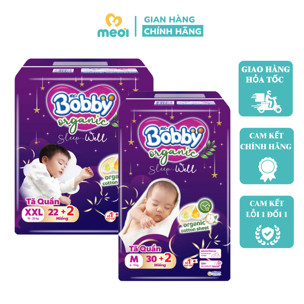 Bobby Organic SleepWell Diapers/Diapers, High Quality Night Diapers ...