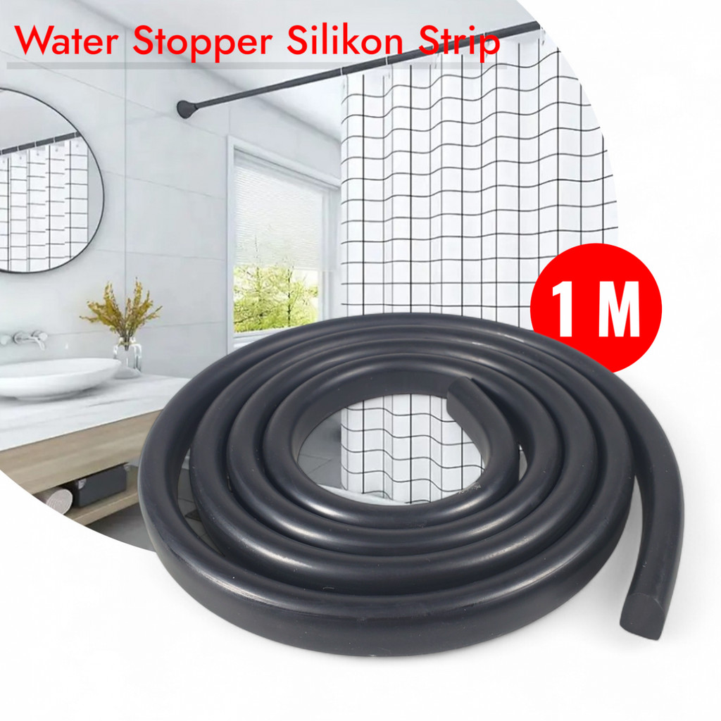 DSP WenGo Bathroom Water Stopper Silicone Strip - WG130 | Shopee Malaysia