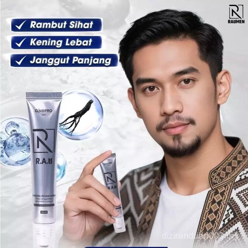 [READY STOCK Ada COD] Serum GINB PRO - Membantu rambut dan janggut ...