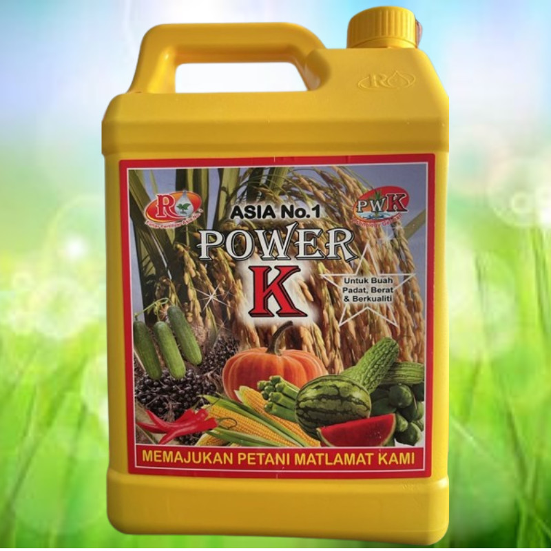 [ORIGINAL] 5L POWER K ASIA NO 1 Baja Buah/Vitamin Padi/Baja Padi/Baja ...