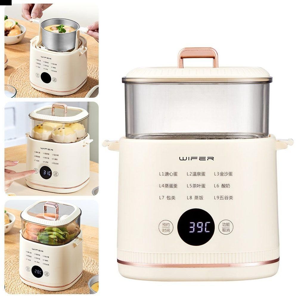 DEVO Electric Egg Boiler, Multifunctional 24-Hour Timing Egg Boiler, 2 ...