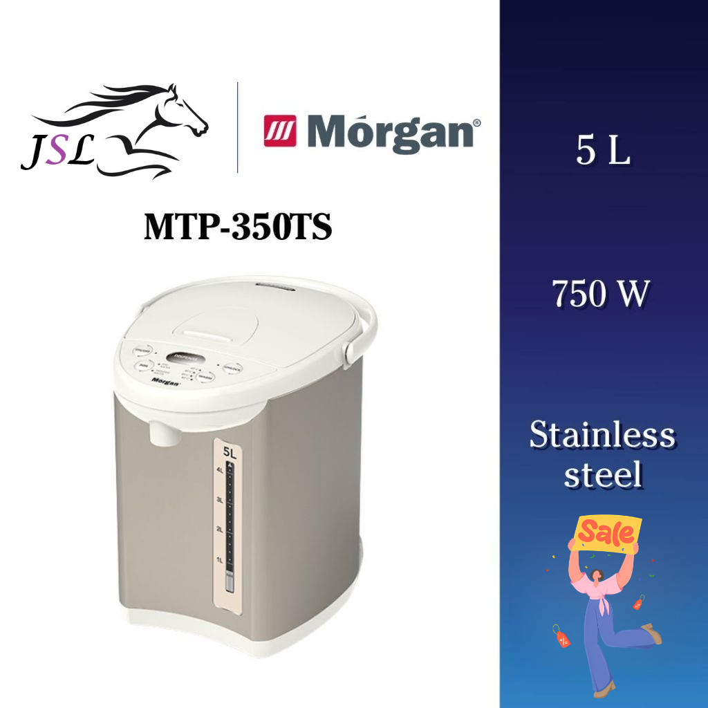 MORGAN 5L STAINLESS STEEL THERMO POT MTP-350TS | Shopee Malaysia