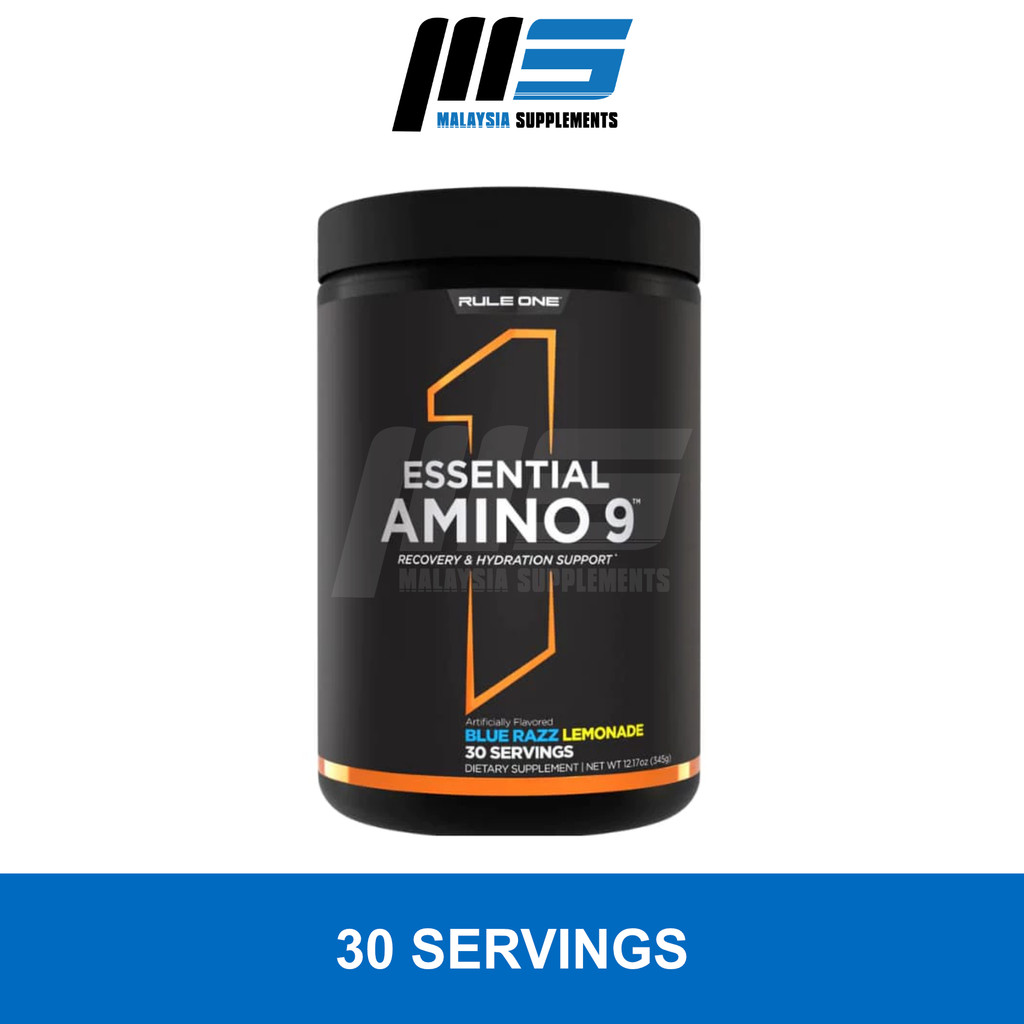 Rule 1 Essential Amino 9 (30 Servings) - R1, Post Workout, Amino Acids ...