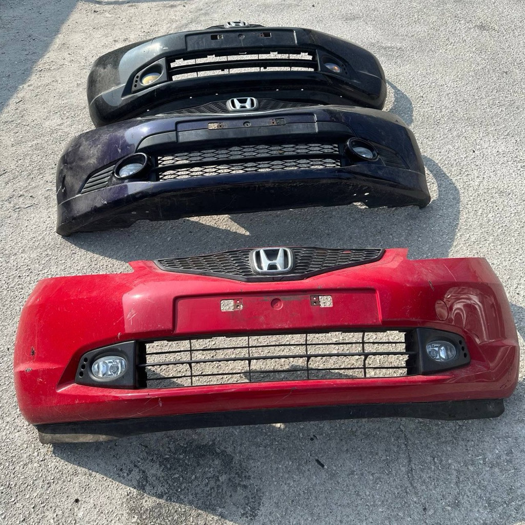 Honda Jazz Fit GE6 GE8 Front Bumper With Fog Lamps Lights ORIGINAL USED ...