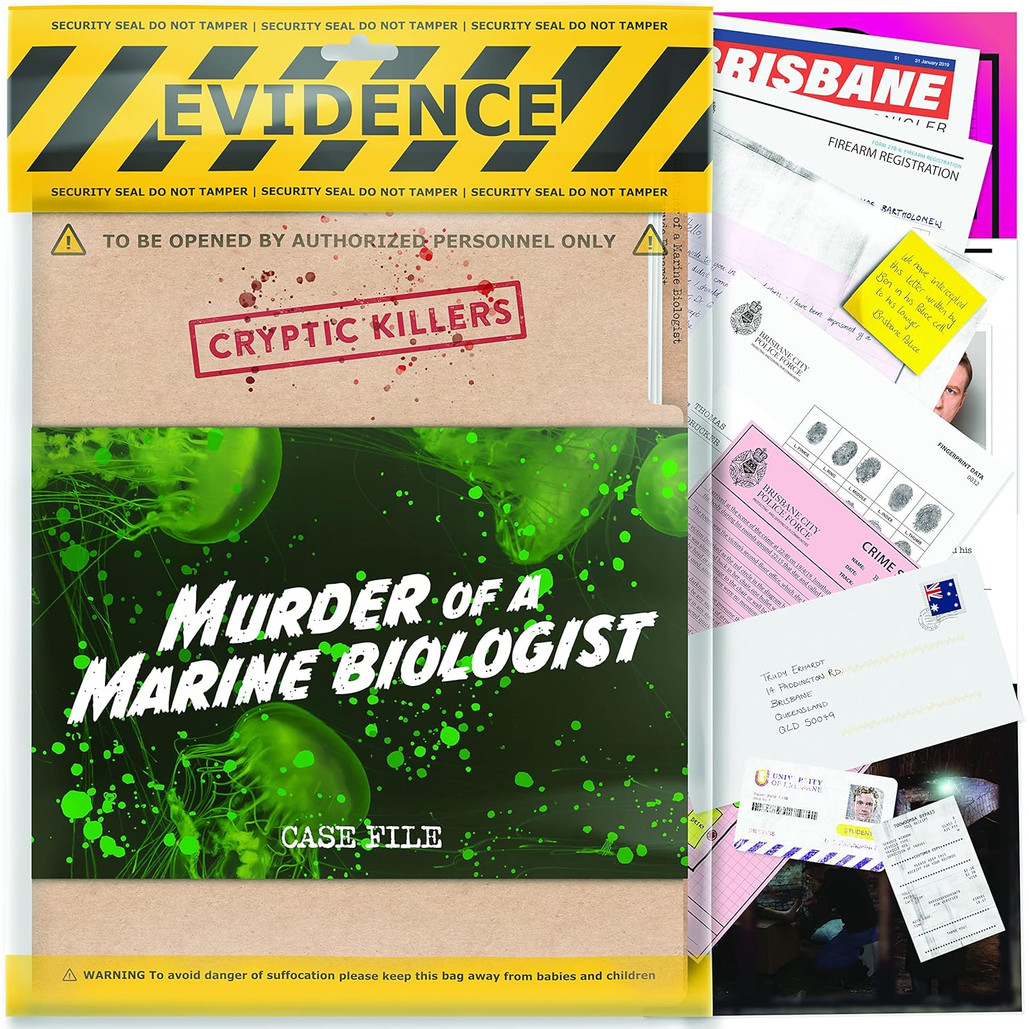Cryptic Killers Unsolved Murder Mystery Game - Cold Case Files ...
