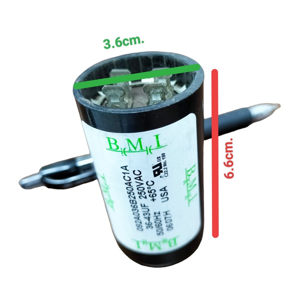 BMI Starting Capacitor 36-43 UF with Different Voltage Variants ...