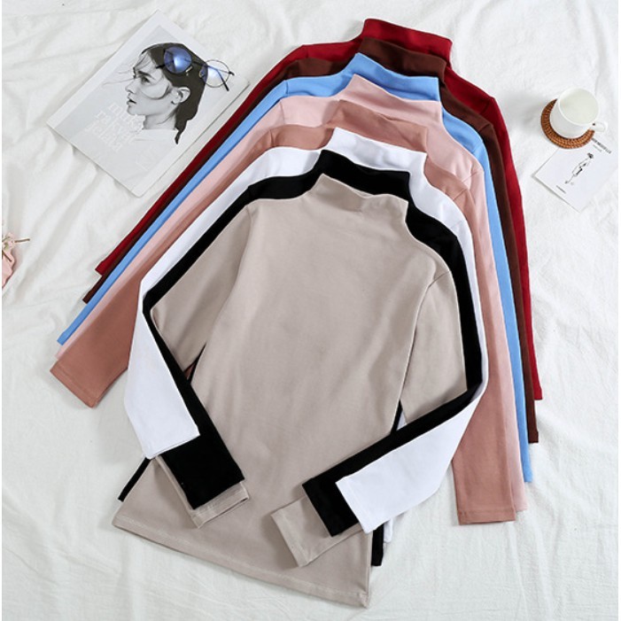 【READY STOCK】 Mid-High Collar Inner Wear Muslimah Inner Wear Baju Inner ...