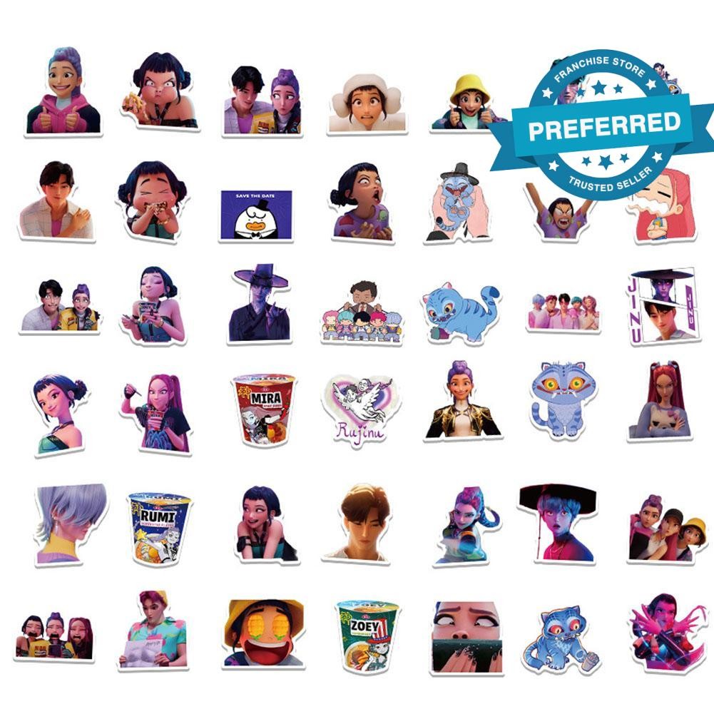 K-pop Demon Hunters Stickers Waterproof Vinyl Decals Mira Stickers ...