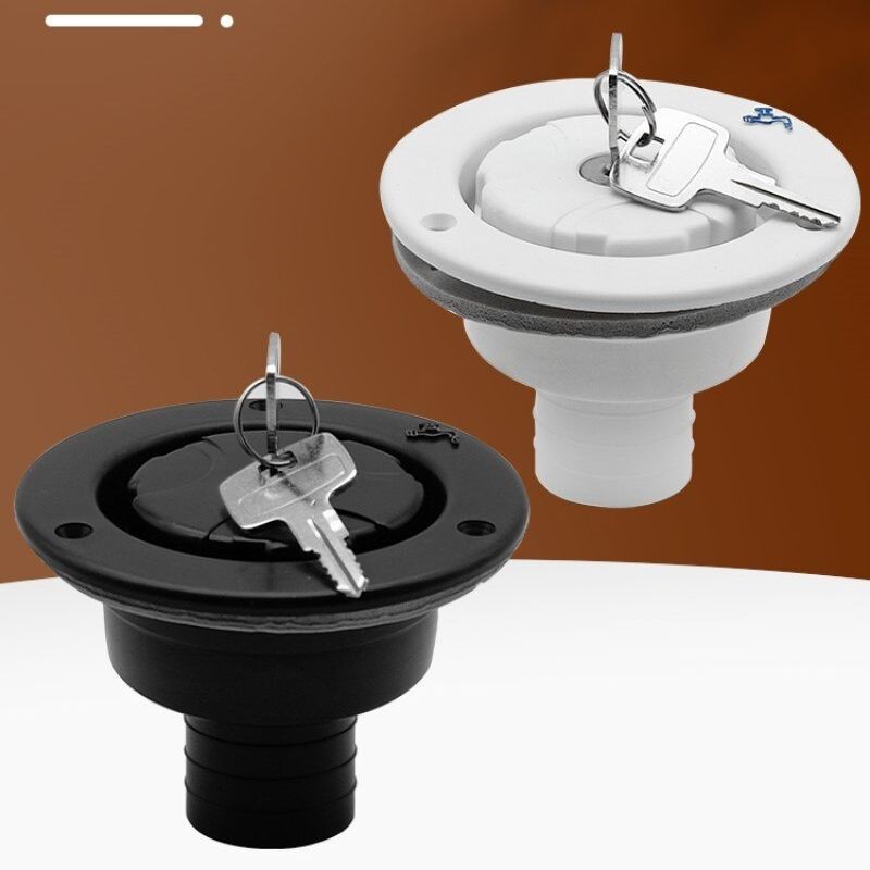 RV Caravan Gravity Water Inlet with Lock Water Tank Filling Port Camper ...