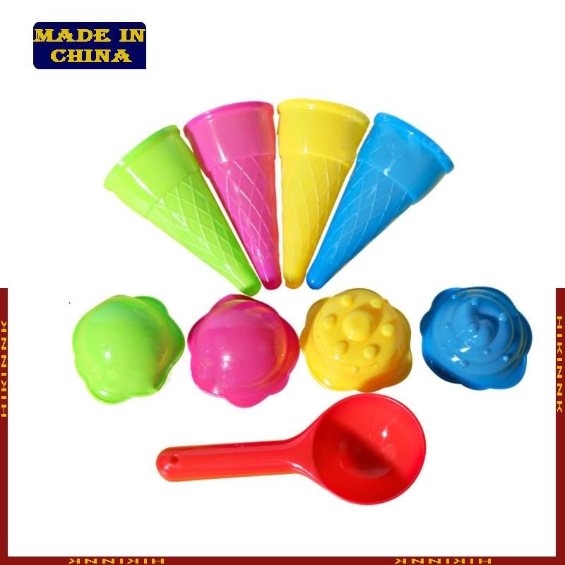 HIk Bath Beach Ice Cream Maker Sand Toy for Toddlers Kids Ice Cream ...