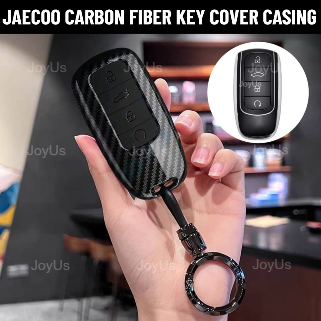 Jaecoo J7 Omoda C9 Carbon Fiber Key Cover Casing | Shopee Malaysia