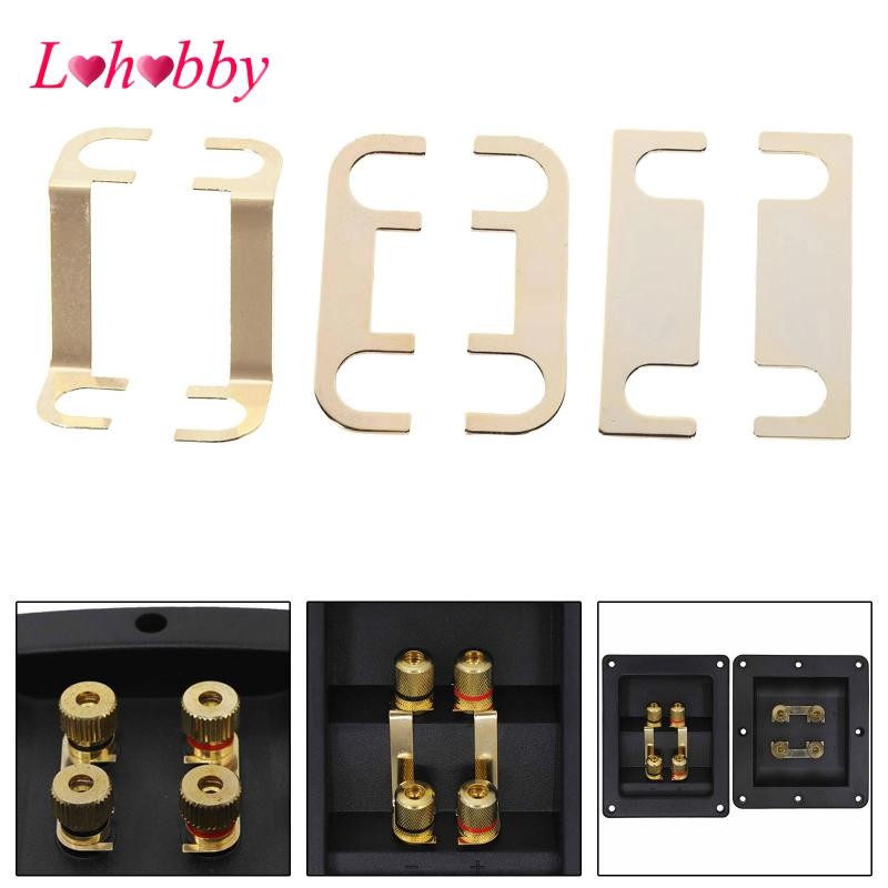 [Lohobby] 2 Pieces Speaker Wire Lugs Audio Wiring Connections Speakers ...
