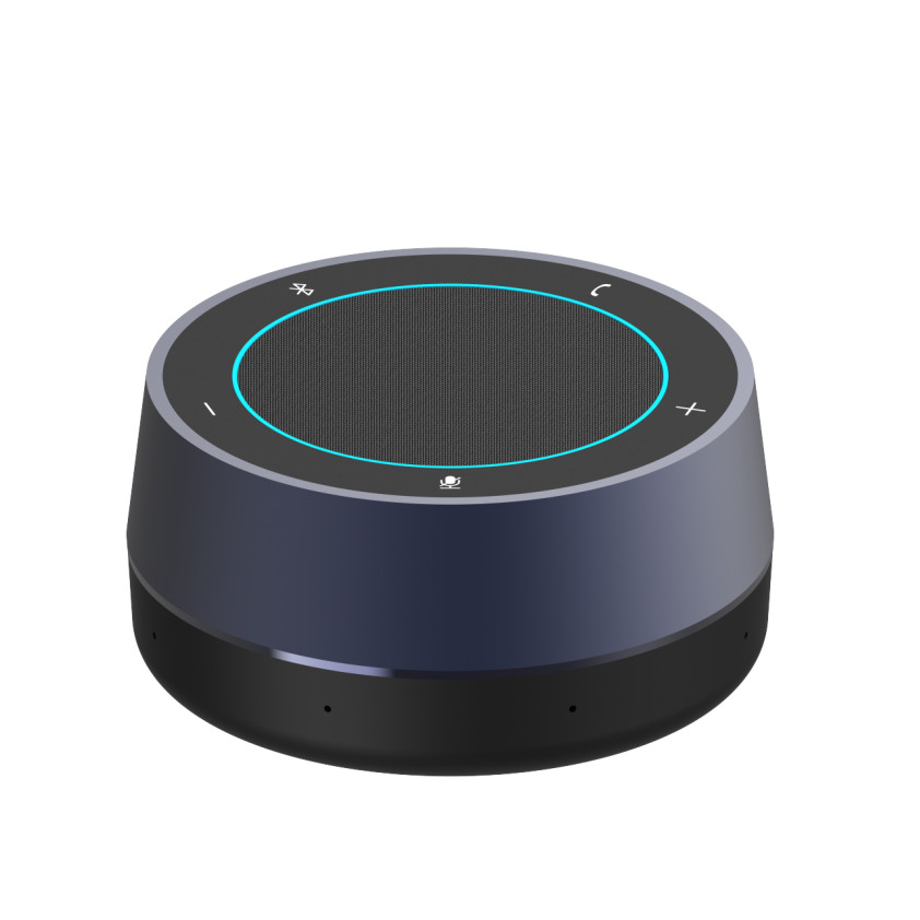 ZOOM Teams compatible Desktop Portable Conference Speakerphone with 8 ...
