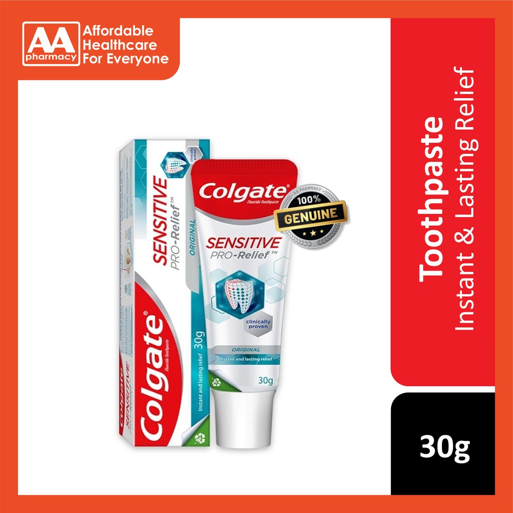 Colgate Sensitive PRO-Relief (Original) Toothpaste 30g | Shopee Malaysia