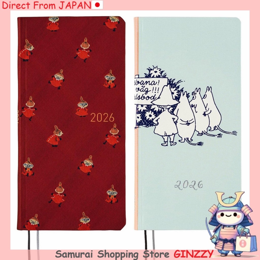 Hobonichi Techo 2026 Weeks Moomin Weekly Planner English/Japanese ...