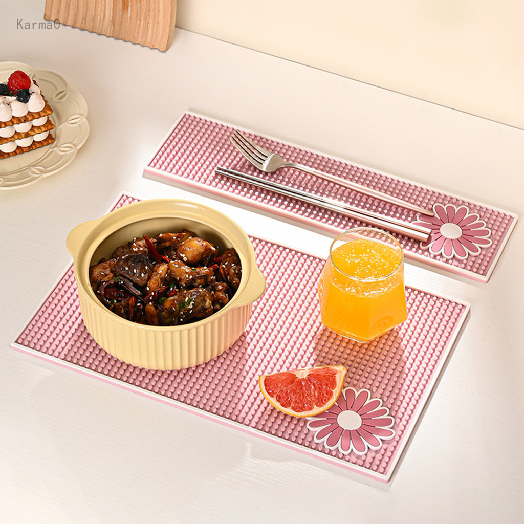 Multifunctional Heat Resistant Tableware Dishwasher Mat Bar Coffee ...