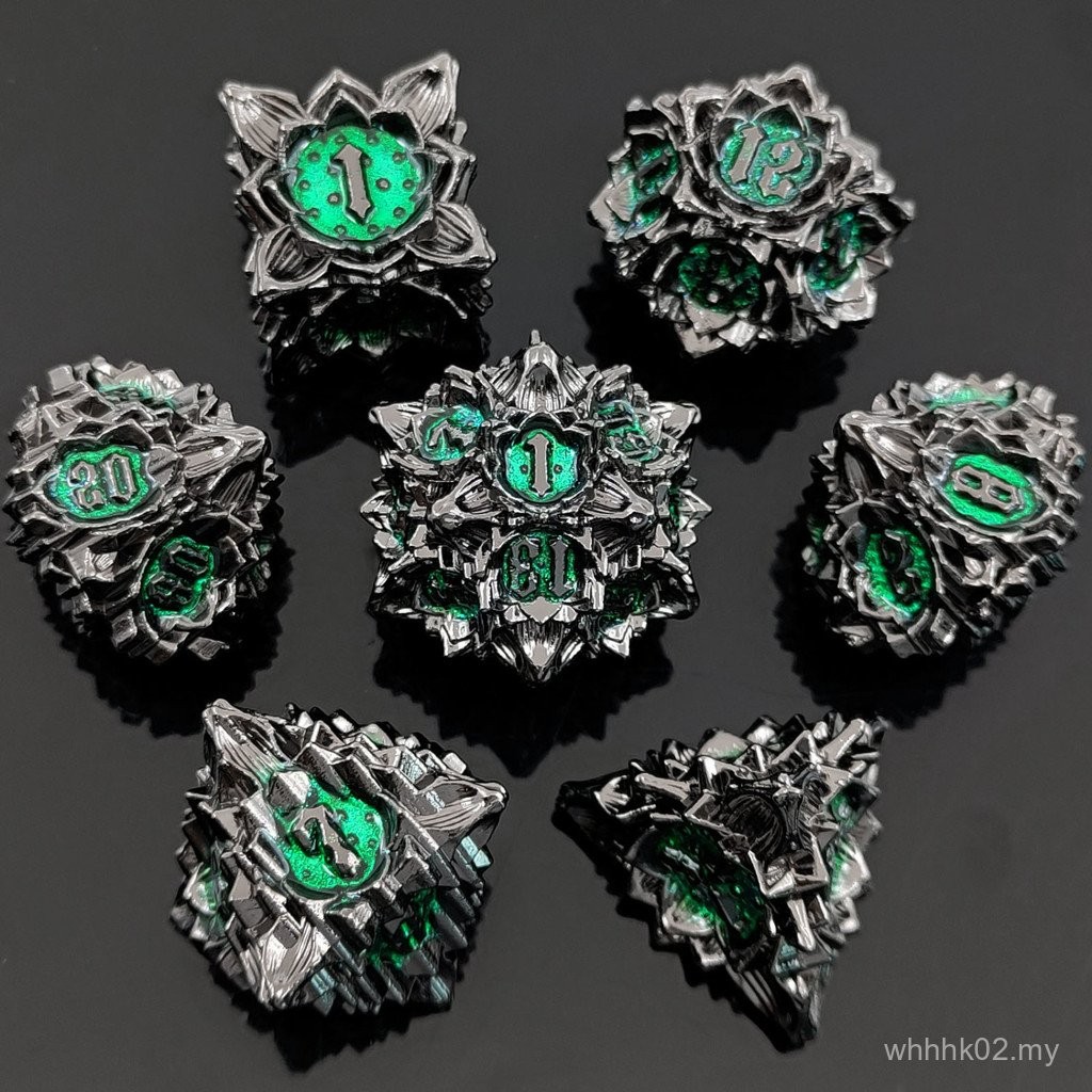 Metal COC Running Group Dice TRPG Cthulhu Board Game Dungeon and Dragon ...