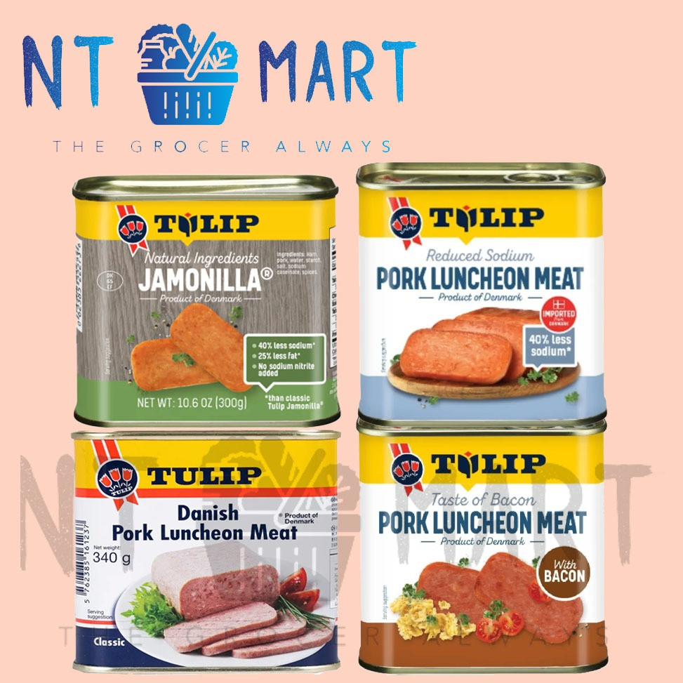 TULIP Pork Luncheon Meat 300g-340g Assorted | Shopee Malaysia