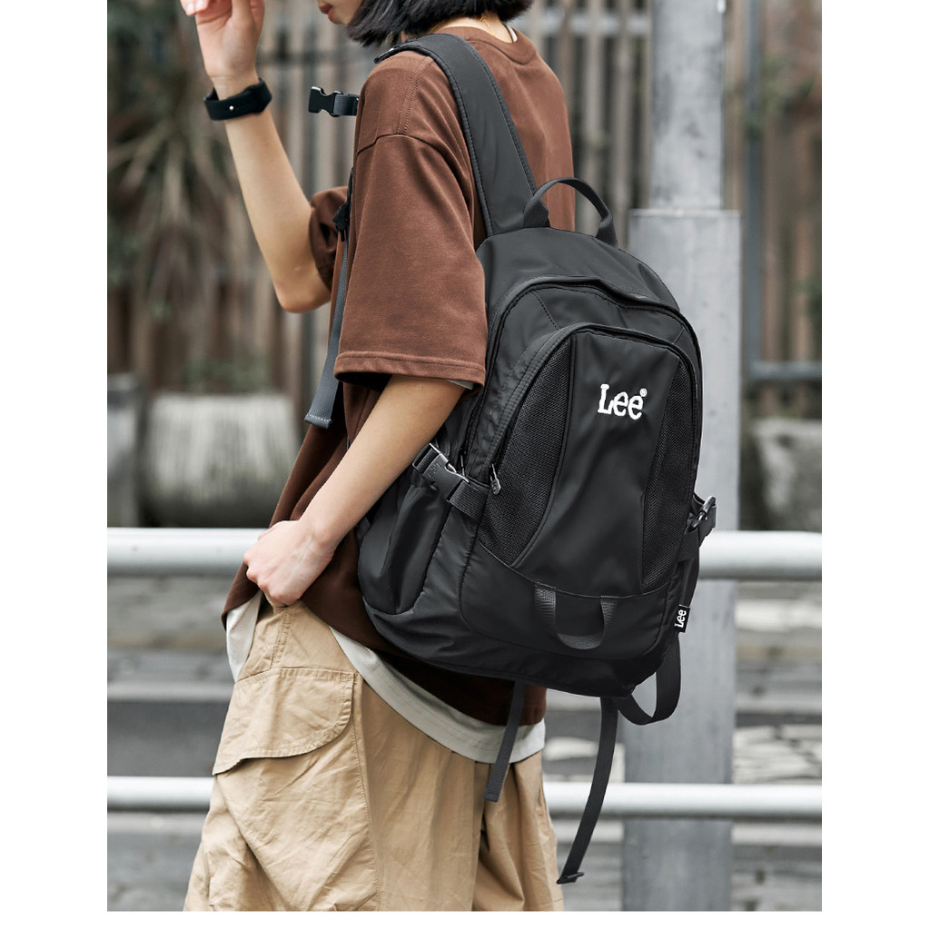 Lee Backpack Men Outdoor Mountaineering Travel Large-Capacity Backpack ...