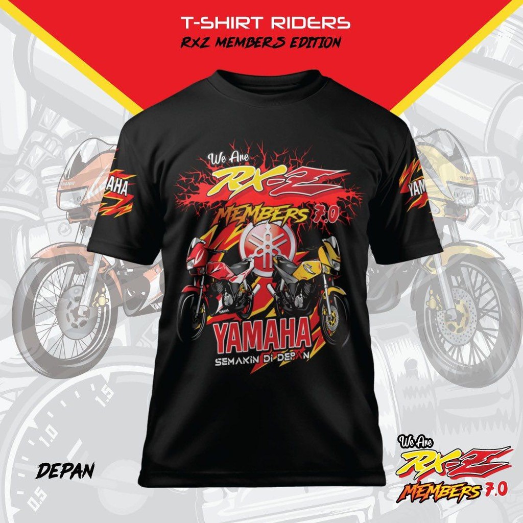 BAJU RXZ MEMBERS 7.0 SUPPORTER 2025 EXCLUSIVE LIMITED EDITION TSHIRT ...