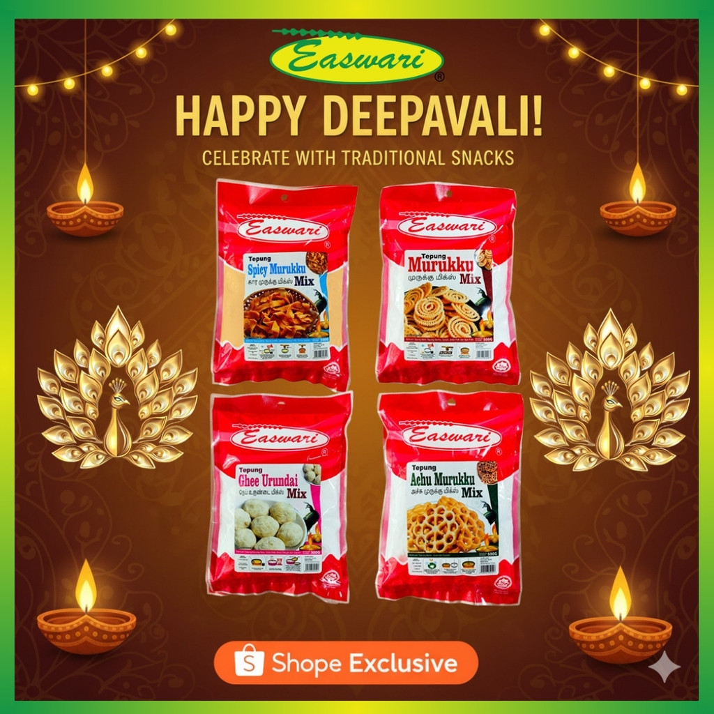 Deepavali Palakaaram – Authentic Indian Festival Flour Snacks | Tepung ...
