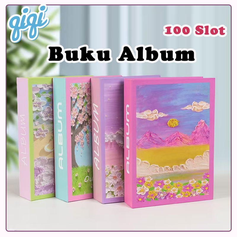 100 Slots PHOTO ALBUM A6 - 4R Bag Type Storage Book Aesthetic Book ...