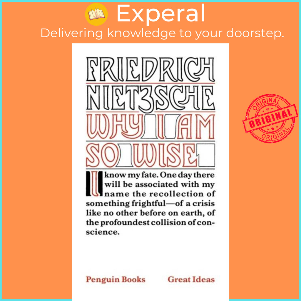 [100% Original Books] - Why I am So Wise by Friedrich Nietzsche (UK ...