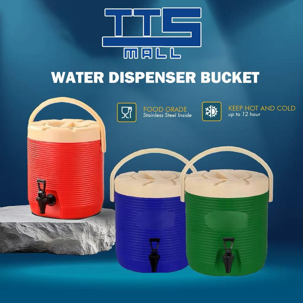 Portable Stainless Steel Drinking Water Bucket Hot Cold Insulation With ...
