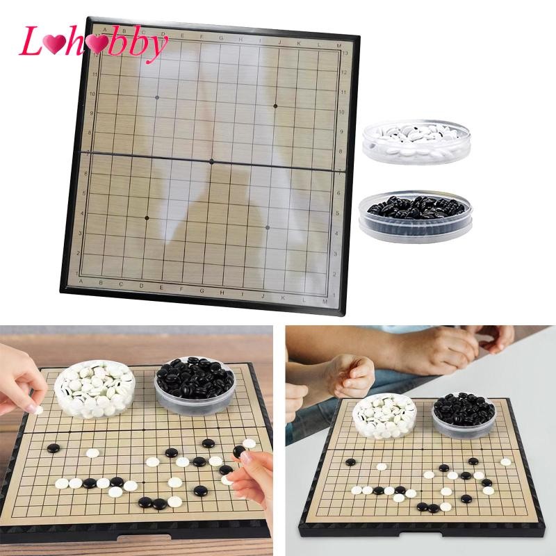 Lohobby Go Chess Board Game Set Folding Chinese Chess Classic with ...