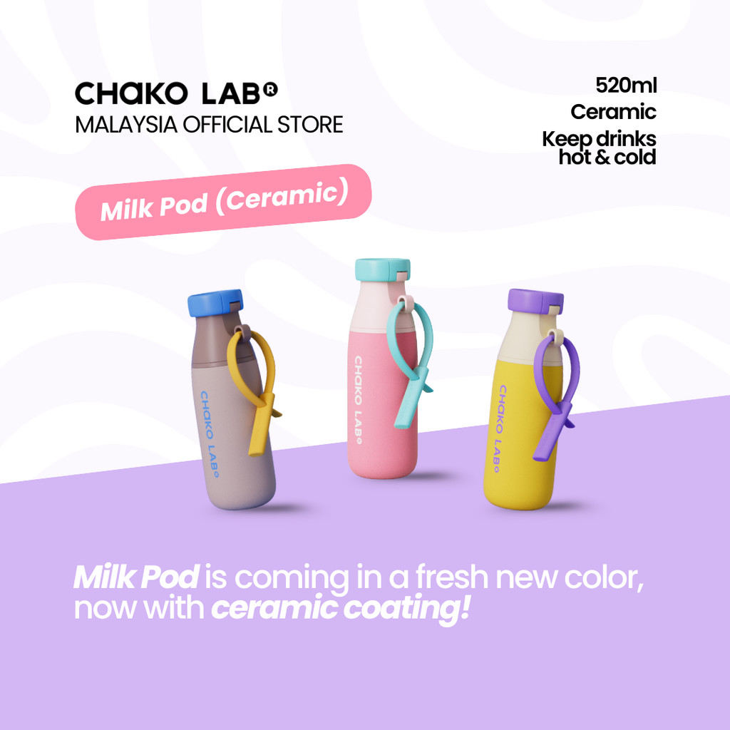 CHAKO LAB MILK POD (CERAMIC) 520ML | Shopee Malaysia