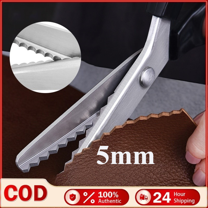 5mm Sewing Scissor Triangle Tooth Sewing Scissor Lacework Tailor ...