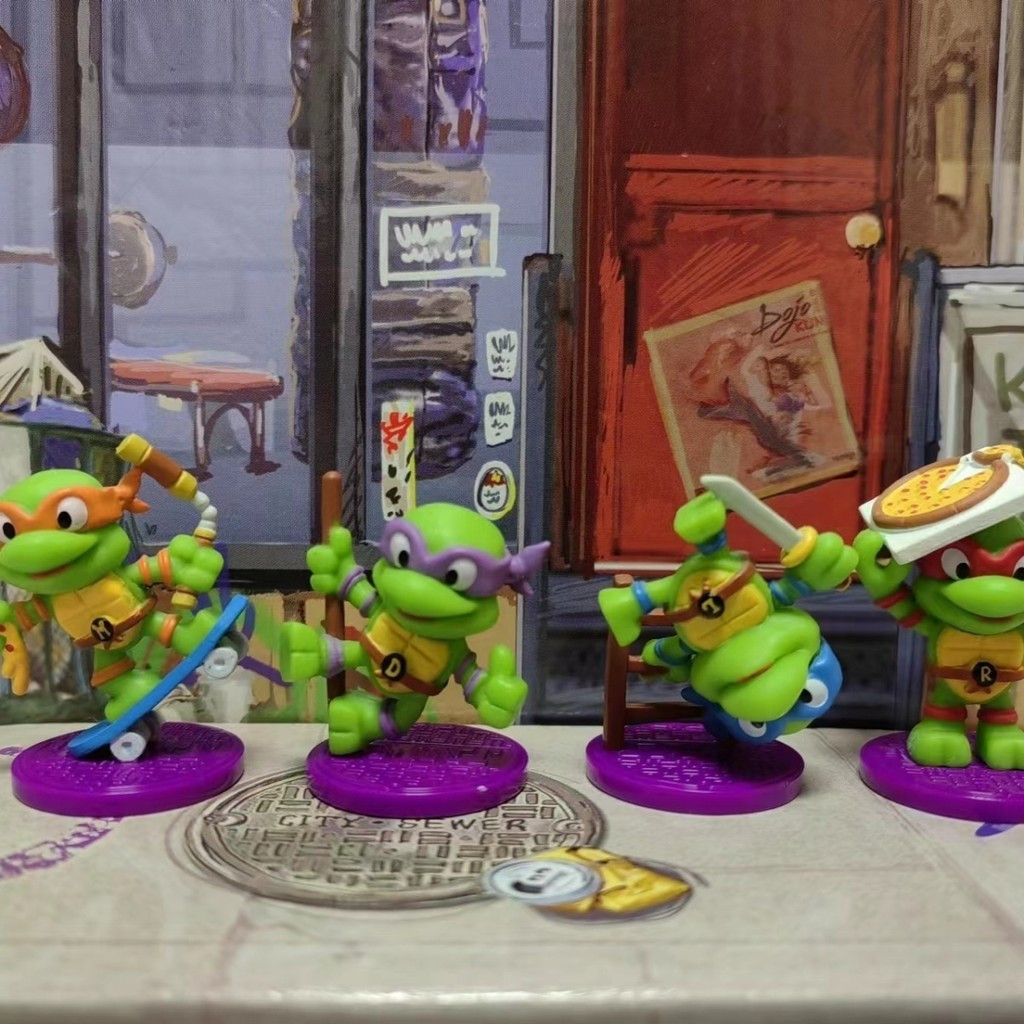 Brand New Genuine Ninja God Turtle Capsule Toy 1988 Classic Style Can ...