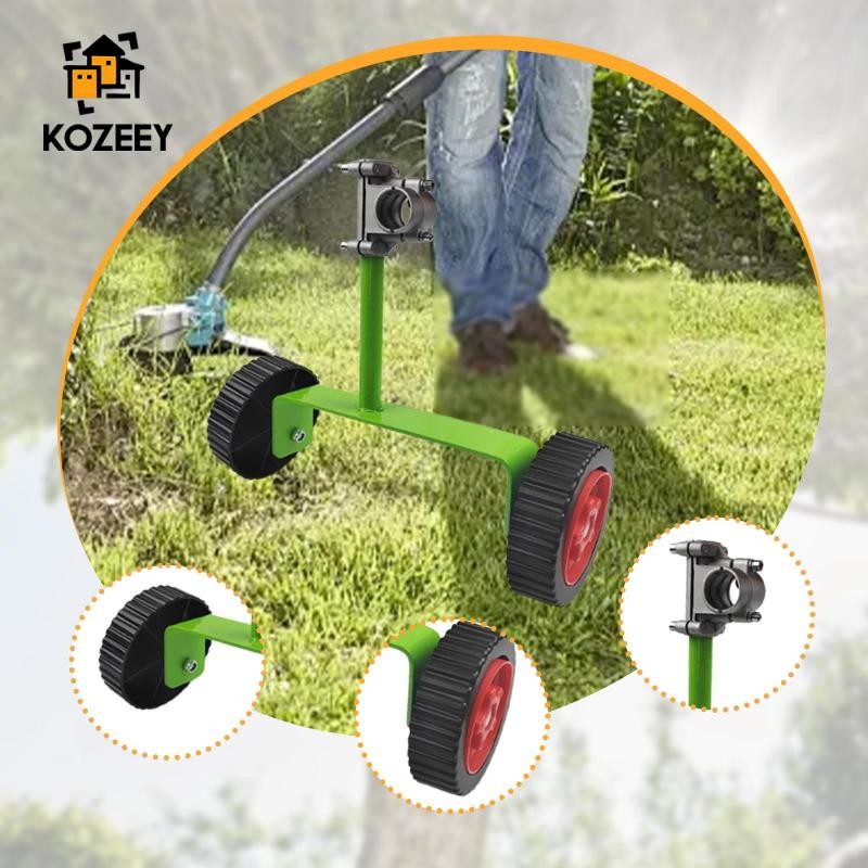 KOZEEY Auxiliary Wheel for Lawn Mower, Portable Support Wheel for ...