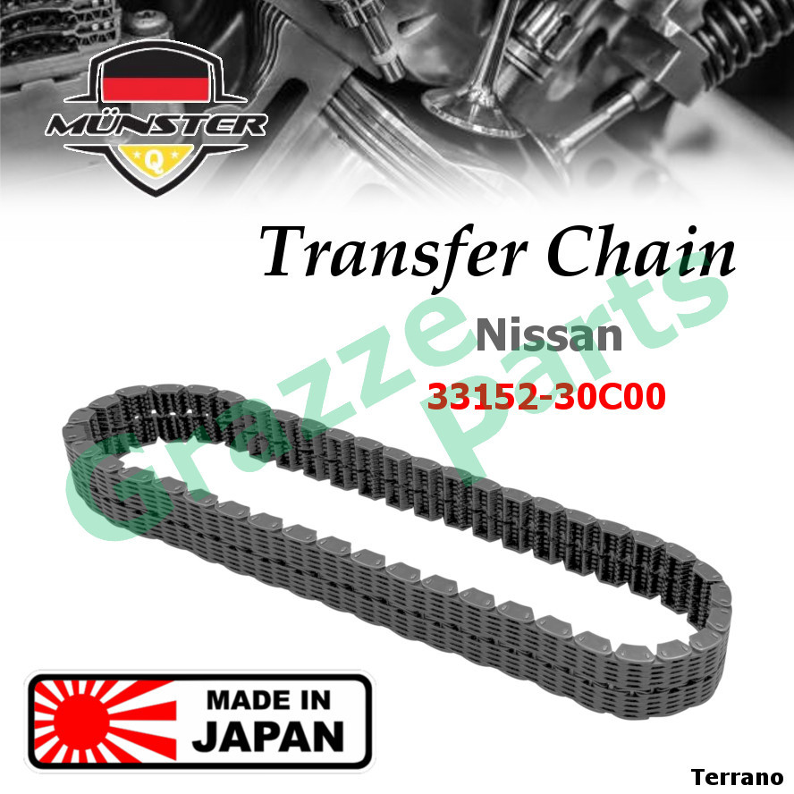 (88L) Münster Transfer Case Gearbox Chain Output Shaft Drive 33152 ...