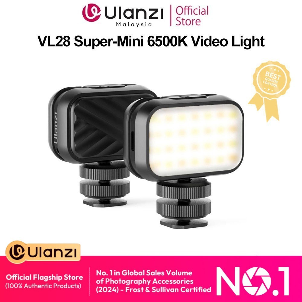 Ulanzi VL28 Super-Mini 6500K Video Light 2326 | Shopee Malaysia