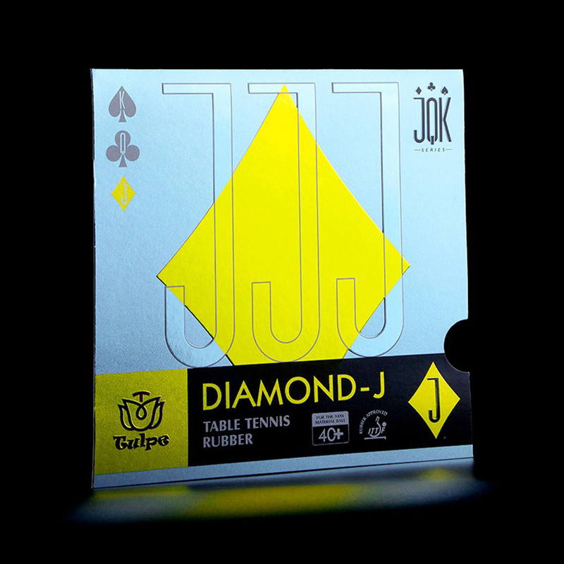 Tulpe JQK DIAMOND-J Pips-long Table Tennis Rubber Chop Spin Reversal ...