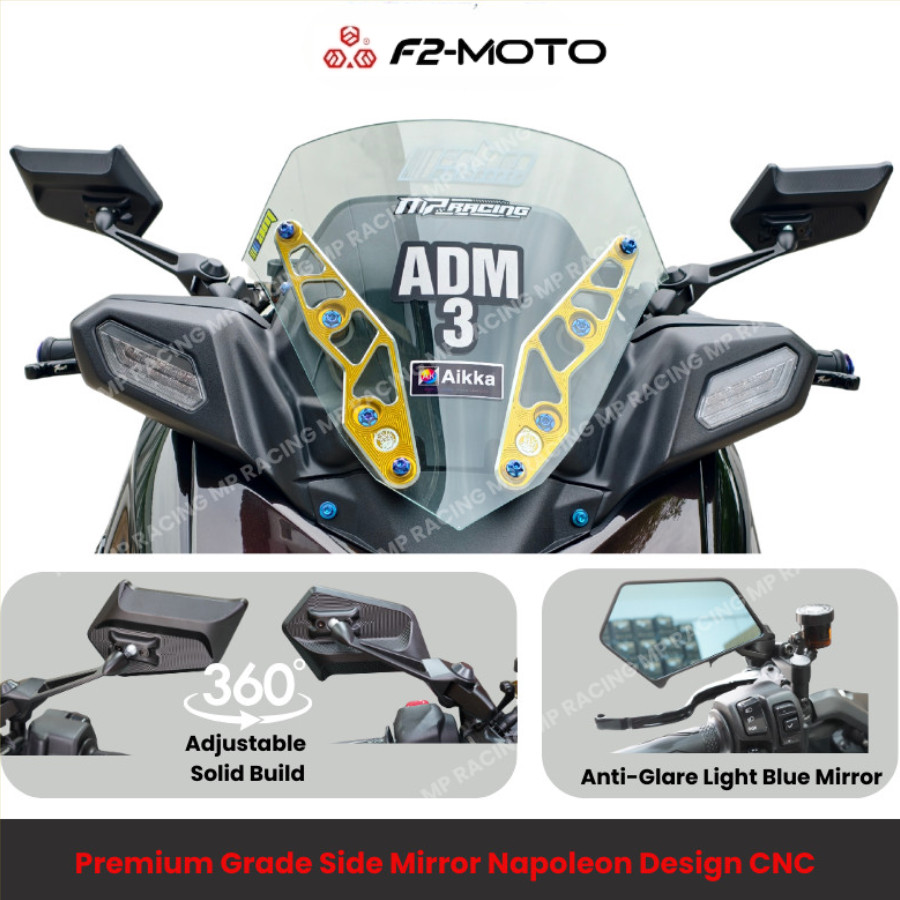 Side Mirror Premium Grade Xmax 250,Nmax,NVX,Y15,Y16,NVX,ADV160 | Shopee ...