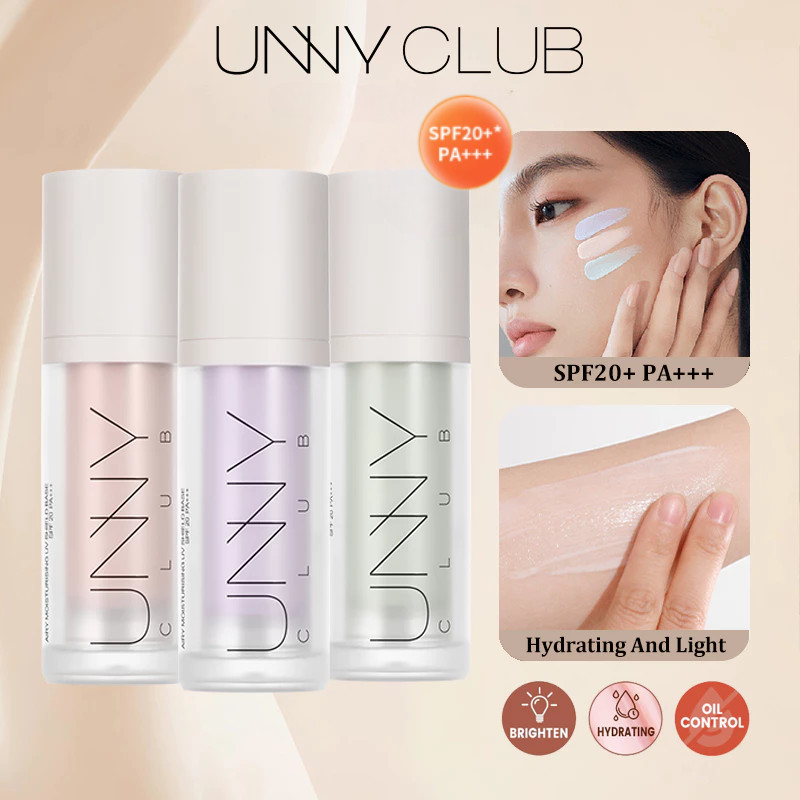 Unny Club Face Primer Makeup Base Isolation Cream 30g | Shopee Malaysia