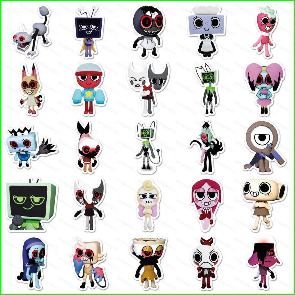 ST1 50PCS/set ROBLOX Dandys World game stickers decorative ornaments ...