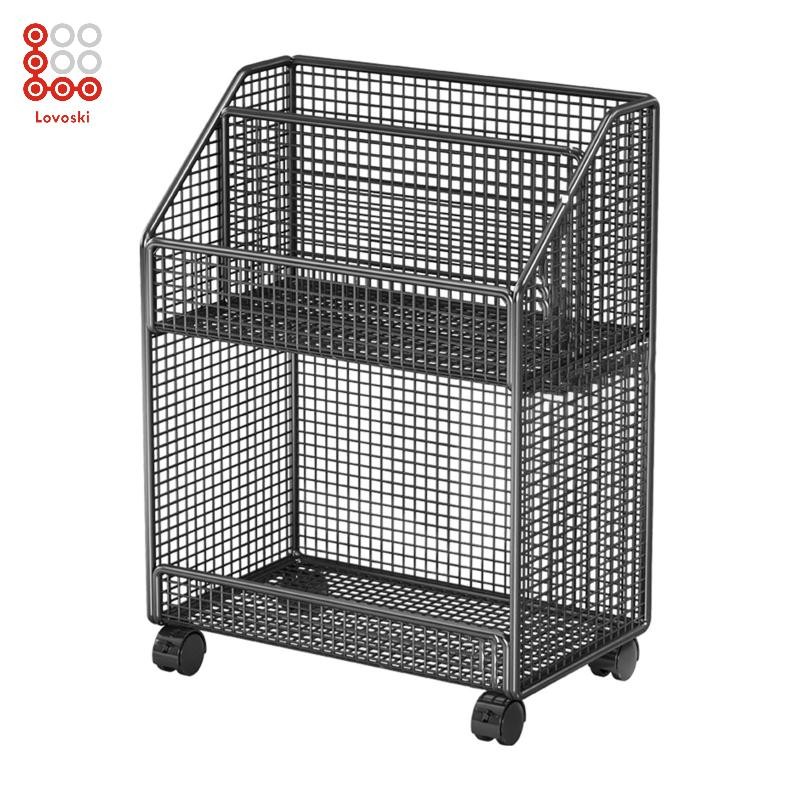 [Lovoski] Trolley Book Trolley Side Trolley Shelf Trolley File Trolley ...