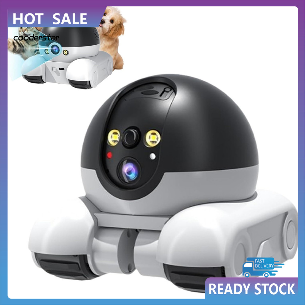 COOD Long battery life: This wireless pet camera has a built-in 4000mAh ...