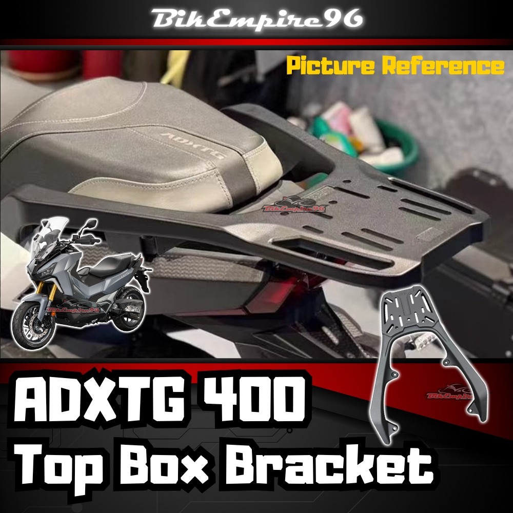 ADXTG400 Top Box Bracket Cast Iron Rear Tail Luggage Tool Box Case ...