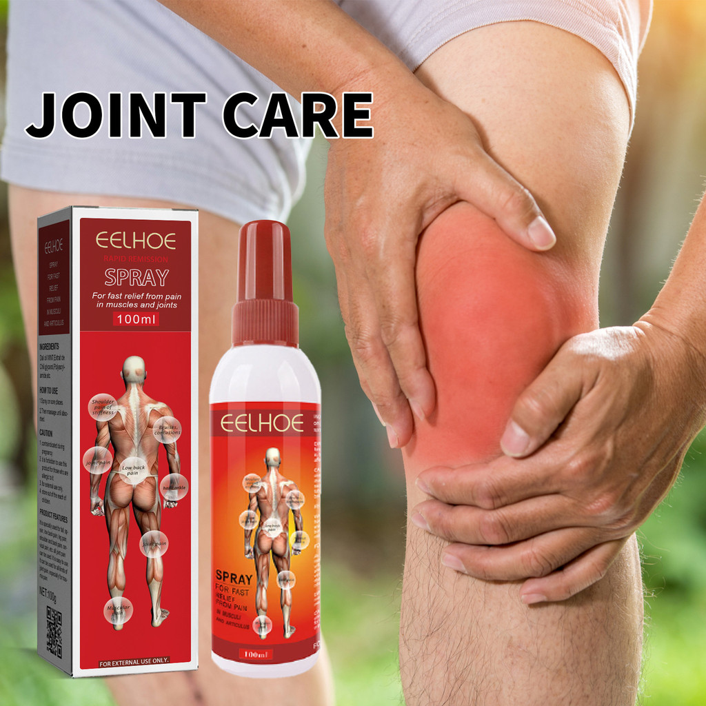 Joint Care Spray 100ml, Joint and Bone Spray for Back, Knee, Hands ...