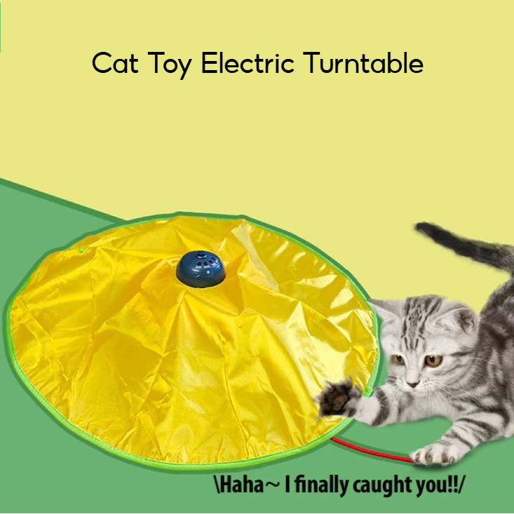 4 Speeds Cat's Meow Undercover Mouse Fabric Electronic Interactive Cat ...