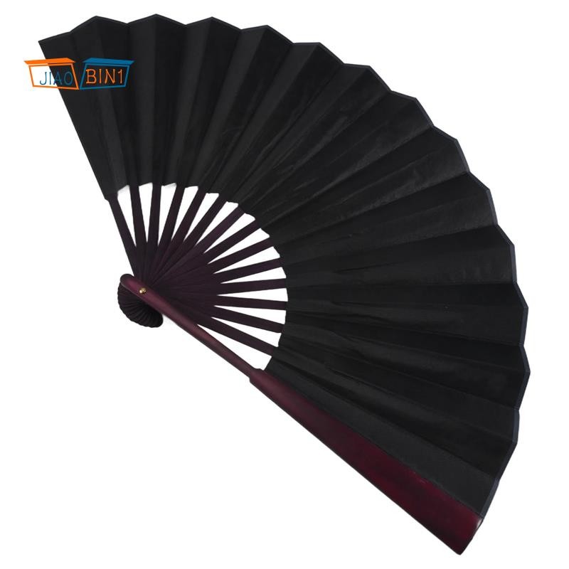 Folding Blank Hand Fan Calligraphy Writing Dancing Fan for Men's 33cm ...