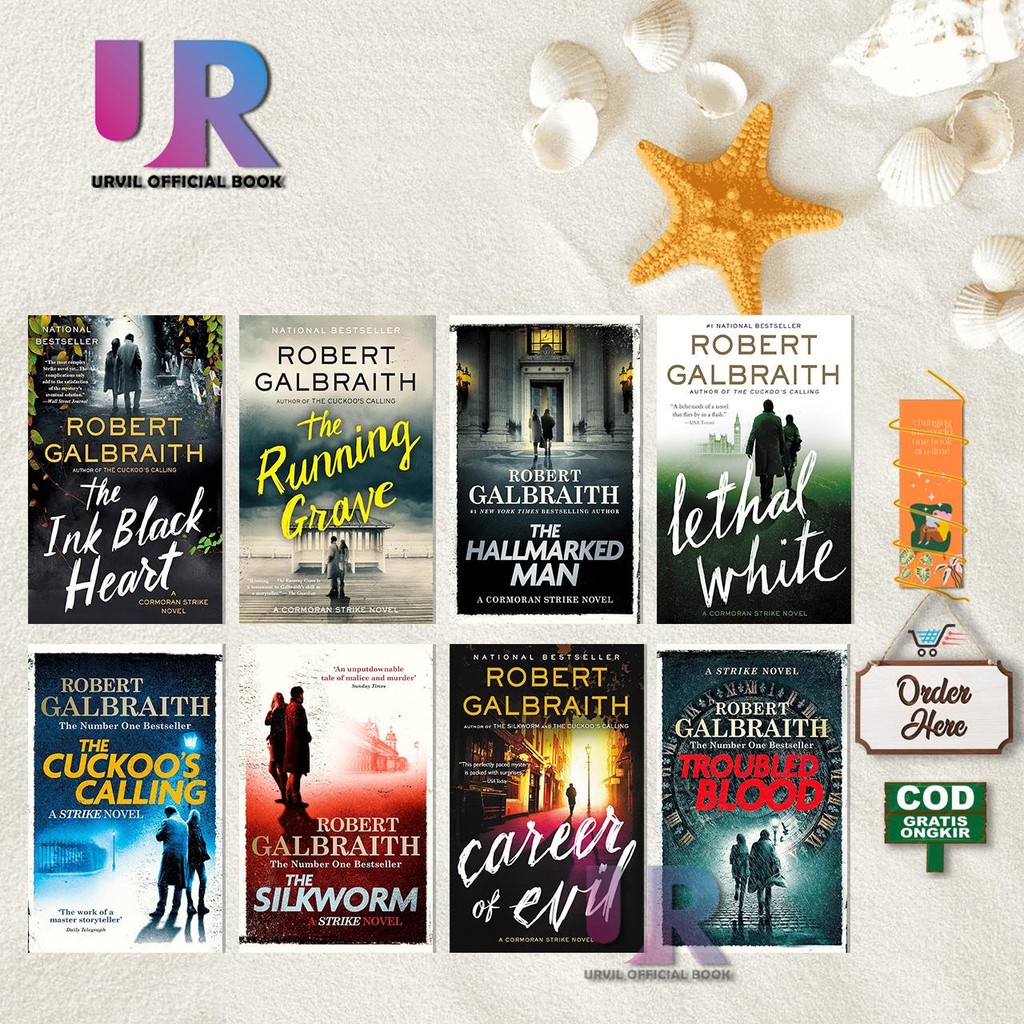 Cormoran Strike (Troubled Blood - The Ink Black Heart - The Hallmarked ...
