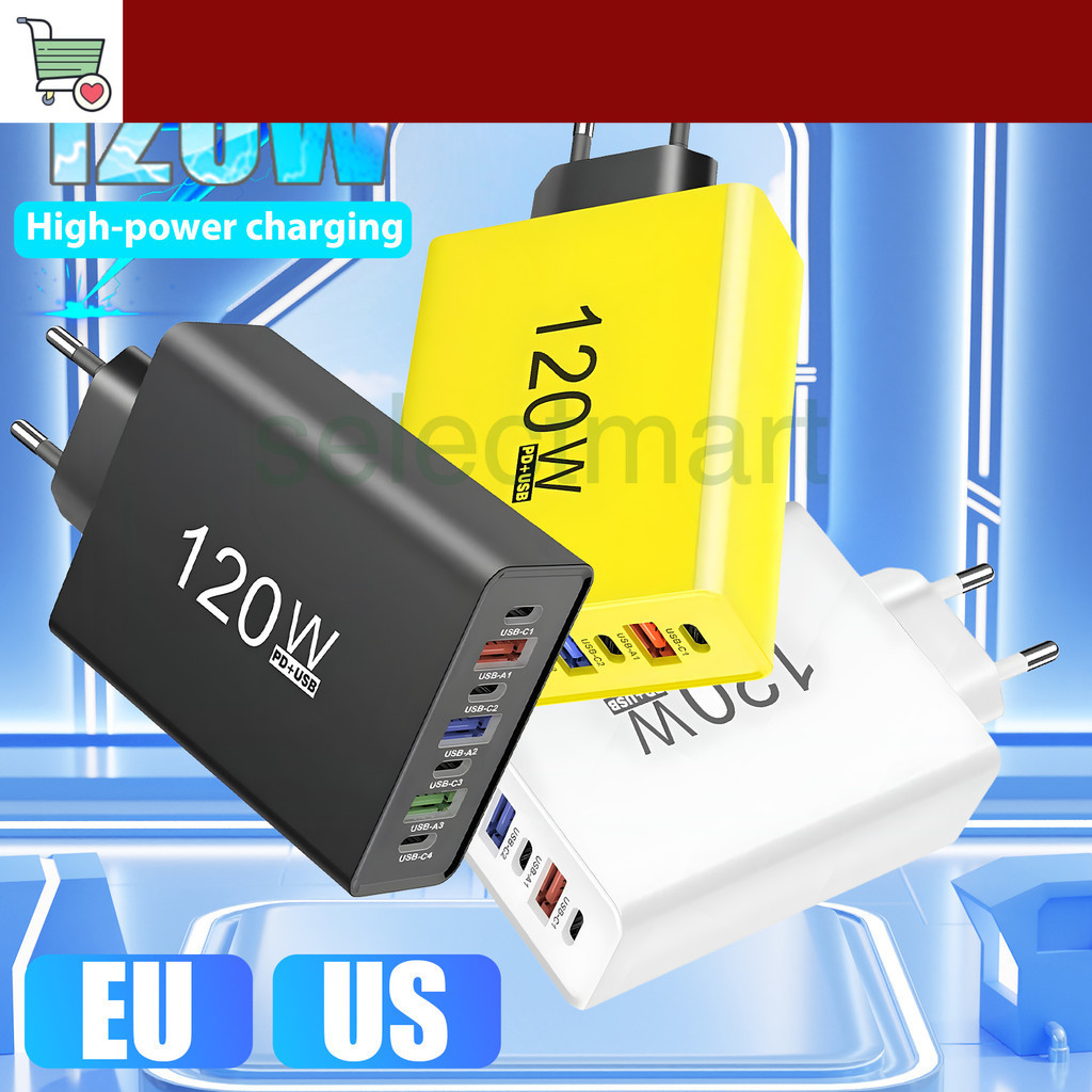 SM Portable Office Multi Device USB Chargers Plug - Fast Charger ...