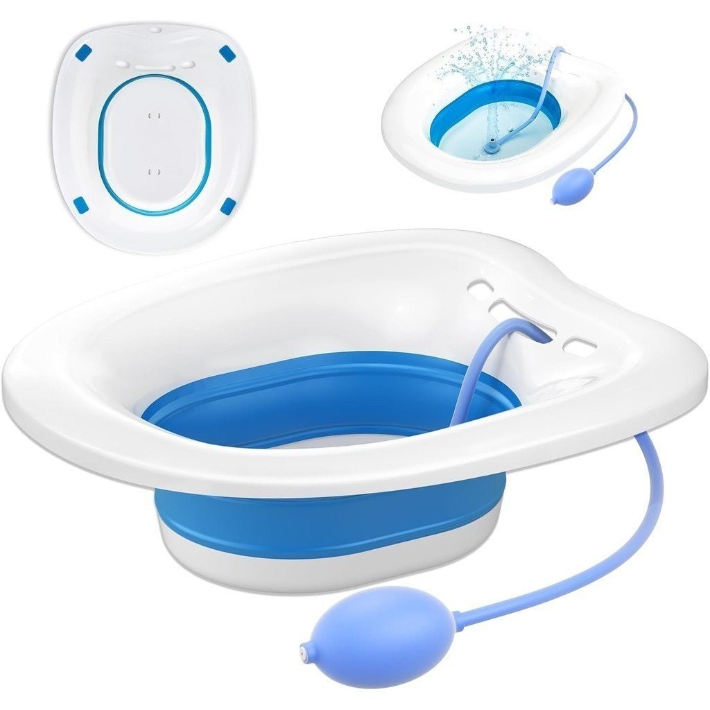 Sitz Bath, Sitz Bath for Toilet Seat, Postpartum and Hemorrhoids Care ...