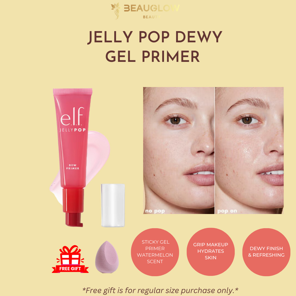 ELF Jelly Pop Dewy Gel Primer, Hydrating & Moisturizing | Shopee Malaysia
